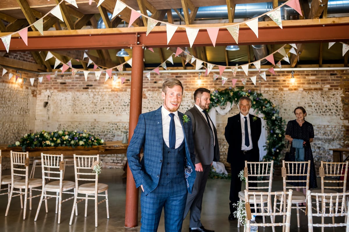 Beautiful Small and Initmate Wedding - Glebe Farm Barn