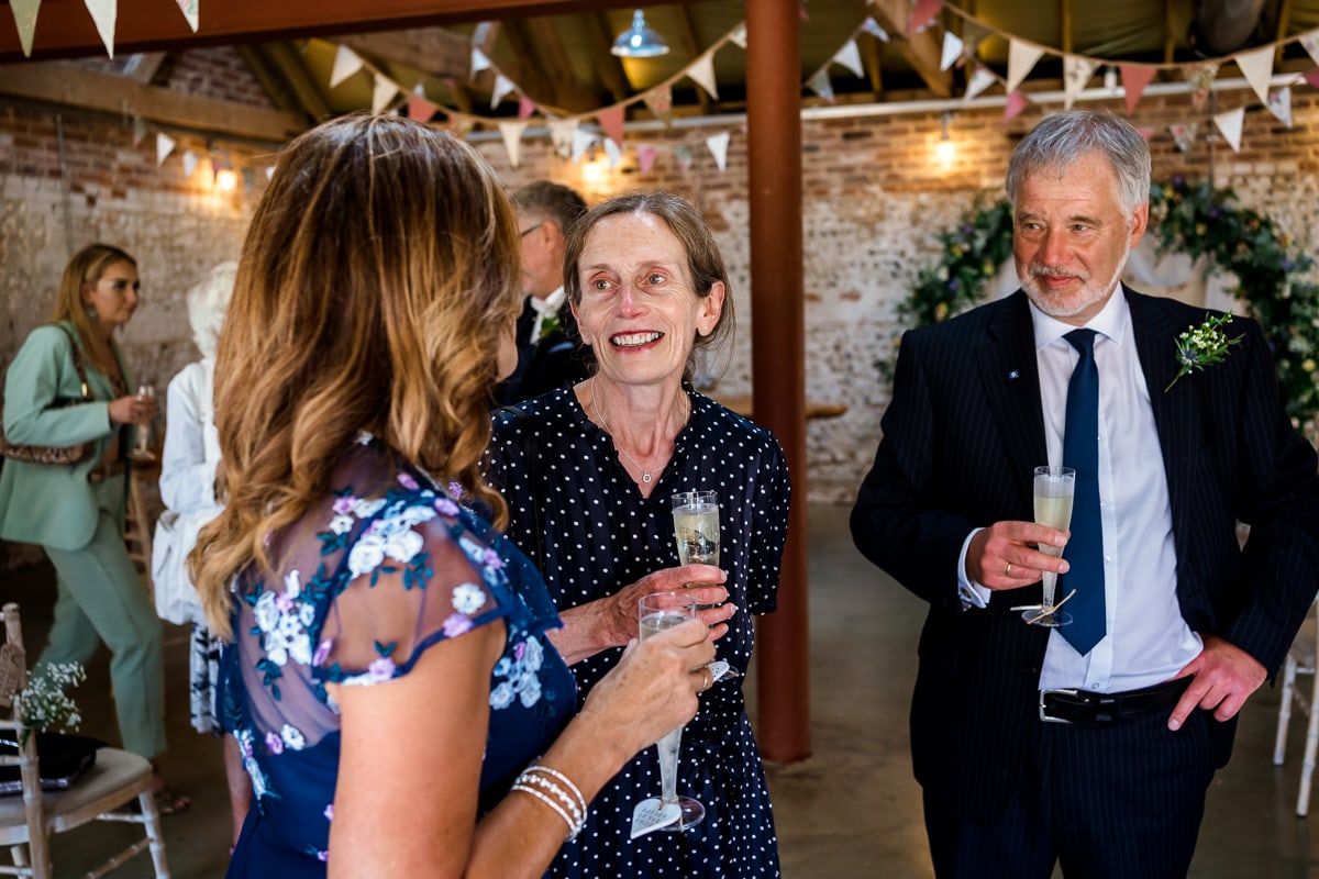 Beautiful Small and Initmate Wedding - Glebe Farm Barn